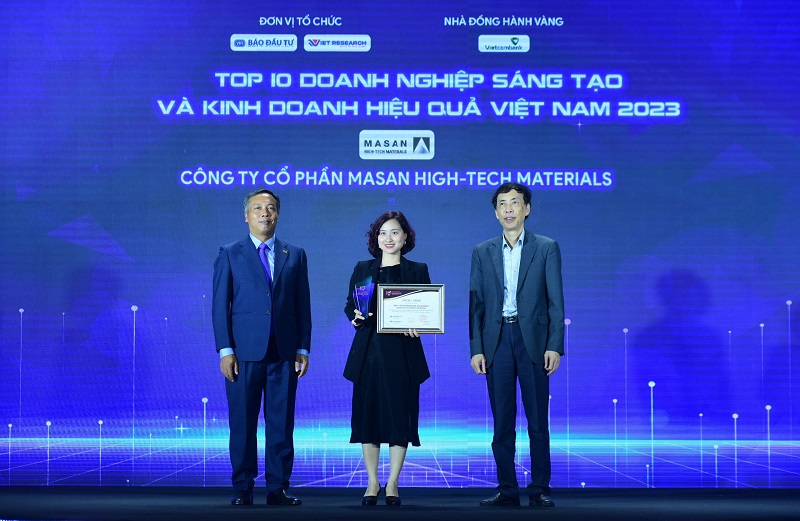 Masan High-Tech Materials được vinh danh Top 10 Doanh nghiệp Sáng tạo và Kinh doanh hiệu quả ...